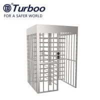 China High Security Pedestrian Barrier Gate Access Control Full Height Turnstile for sale