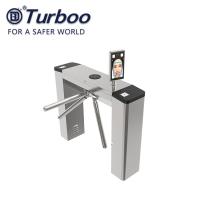 China 3 Arms Tripod Turnstile Gate Arm Drop Semi Automatic Turnstile With Hydraulic Damper for sale