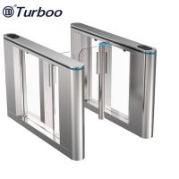 China Automatic Swing Barrier Turnstile Pedestrian Barrier Gate for Hotels Gym Office School for sale
