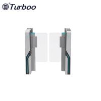 China Compact High End Ultra Slim Swing Turnstile Gate RFID Access Control Speed Gate Turnstile for sale