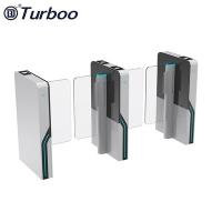 China Compact High End Ultra Slim Swing Turnstile Gate RFID Access Control Speed Gate Turnstile for sale
