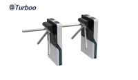 China Half Height Tripod Turnstile Gate Outdoor IP56 3 Arms Semi Automatic Turnstiles for sale