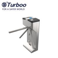 China Automatic Security Tripod Turnstile Gate Supermarket RFID System Drop Arm Turnstile Gate for sale