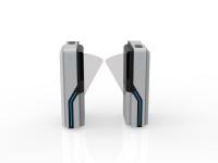 China Turnstile Brushless Flap Barrier Gate Indoor Installation Narrow Space for sale