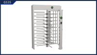 China Full Height Rotor Turnstile Pedestrian Revolving Gate Access Control System Full Height Turnstile Gate for sale