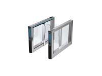 China Automatic Steel Electronic Turnstile Secure Facial Recognition Waterproof Swing Barrier Gate LA3217 for sale