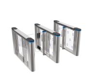 China Modern Style Integrated Design Swing Gate Turnstiles Stainless Steel Office Security Gates for sale