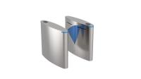 China Access Control Stainless Steel Flap Barrier Gate for Fast Passage in Office Building Area for sale