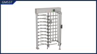 China 30p/m Full Height Turnstile Gate With SUS304 Frame AC100V-240V Input for sale