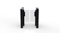 China Residential Waist High Turnstile Flap Barrier Turnstile for Secure Entry for sale