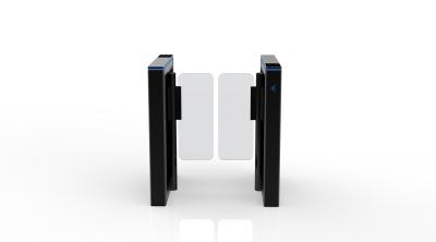 China Residential Waist High Turnstile Flap Barrier Turnstile for Secure Entry for sale