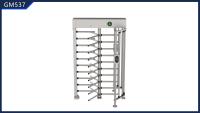 China Full Height Rotor Turnstile Pedestrian Revolving Gate Access Control System Full Height Gate for sale