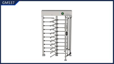 China Full Height Rotor Turnstile Pedestrian Revolving Gate Access Control System Full Height Gate for sale