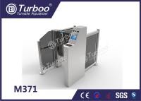 China Turboo Boarding Swing Access Control Turnstile Gate SUS304 / HL400 Material 40w for sale