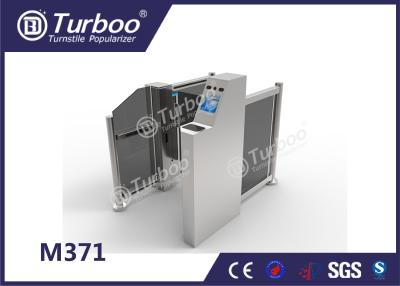 China Turboo Boarding Swing Access Control Turnstile Gate SUS304 / HL400 Material 40w for sale