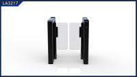 China Compact and Lightweight Swing Speed Gate Turnstiles with Infrared Sensor Technology for sale