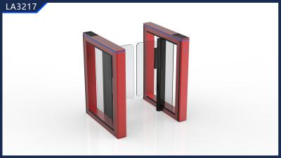 China Compact and Lightweight Swing Speed Gate Turnstiles with Infrared Sensor Technology for sale