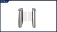 China Smart 150W Swing Barrier Gate for 35 Persons/min Access Control in Office Building for sale