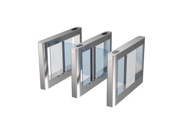 China Integrated Design Swing Turnstiles Gate Stainless Steel Office Security Gates for sale
