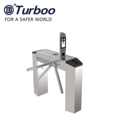 China Semi-Automatic Tripod Turnstile Gate Integrated with Security Access Control System for sale