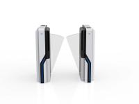 China Flap Barrier Gate Mechanism with Gym Swipe Card and RFID Operating Time 0.2 Seconds for sale