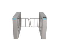 China Smart QR Code Security Access Control Turnstile Gate Swing Turnstile Gate for Self Supermarket and GYM for sale