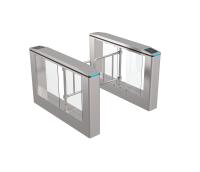 China Smart QR Code Security Access Control Turnstile Gate Swing Turnstile Gate for Self Supermarket and GYM for sale