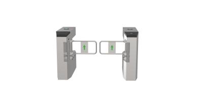 China Infrared Sensor Enabled Access Control Swing Gate for Self-Service Supermarkets Gyms for sale