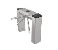 China Semi-Automatic RFID QR Code Tripod Turnstile Gate for Secure Access Control for sale