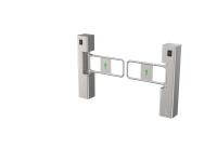 China Access Control Swing Gate Turnstile Integrated RFID/QR Code For Self-Service Supermarkets Gyms for sale