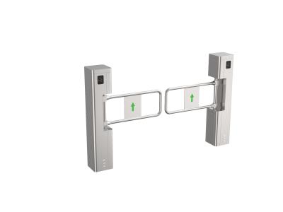 China Access Control Swing Gate Turnstile Integrated RFID/QR Code For Self-Service Supermarkets Gyms for sale
