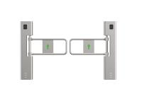 China Access Control Swing Gate Turnstile Integrated RFID/QR Code For Self-Service Supermarkets Gyms for sale
