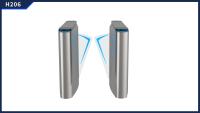 China Brushed Movement of Flap Barrier Gate Turnstile Access Control Stainless Steel for sale