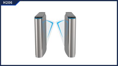 China Brushed Movement of Flap Barrier Gate Turnstile Access Control Stainless Steel for sale