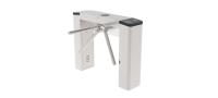 China 304 SUS Hairline 400 Semi-Automatic Tripod Turnstile Gate with Security Access Control System RFID for sale