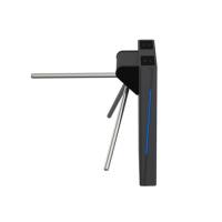 China Turboo RFID Face Recognition QR Code Brushless Motor Heavy Duty Stainless Steel Access Control Tripod Gate LA1218 for sale