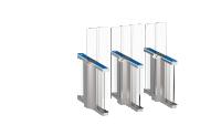 China Turboo SUS304 High Baffle Barrier Sliding Gate High-Security Access Control LB623 for sale