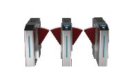 China Turboo Pedestrian Management Access Control Solutions Flap Barrier Gate J282 for sale