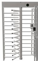 China Prison/Neighborhoods Access Control Full Height Turnstile Gate QR Code 50Hz Input for sale