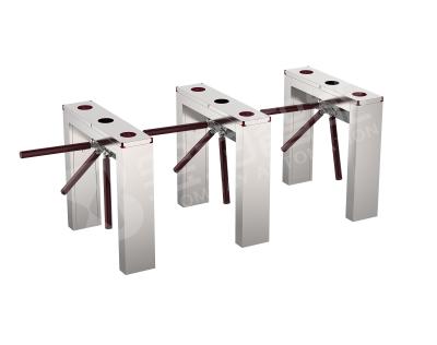 China Waist High Security Turnstile Gate Access Control RFID IC Card SUS304 AC100-240V for sale
