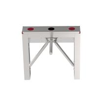 China Waist High Security Turnstile Gate Access Control RFID IC Card SUS304 AC100-240V for sale