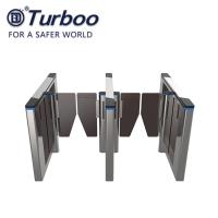 China Automatic Speed Gate Turnstile High Security RFID Card Reader 100-240V With Brushless Servo Motor for sale