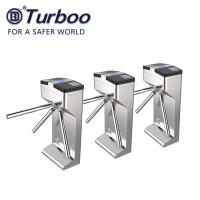 China Access Control Entrance Barrier Gate , Half Height Turnstile Electromechanical Flap for sale