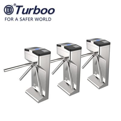 China Access Control Entrance Barrier Gate , Half Height Turnstile Electromechanical Flap for sale