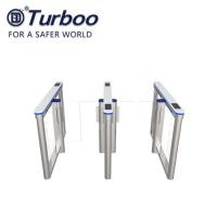 China SUS Biometric High Speed Gate Turnstile Security QR Code ReaderAC 100-240V Servo Motor for sale