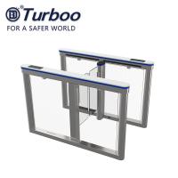 China SUS Biometric High Speed Gate Turnstile Security QR Code ReaderAC 100-240V Servo Motor for sale
