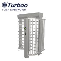 China 304 Stainless Steel Full Height Turnstile Gate With QR Code For Prison / Neighborhoods for sale