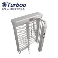 China 304 Stainless Steel Full Height Turnstile Gate With QR Code For Prison / Neighborhoods for sale