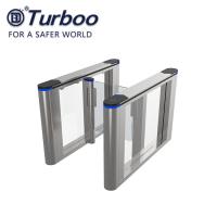 China Security Speed Gate Turnstile , RFID Face Recognition Turnstile Barrier 220V for sale