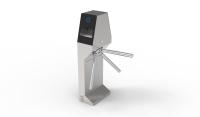 China Security Alcohol Based Hand Disinfection Tripod Turnstile Entry Syatem For COVID-19 for sale